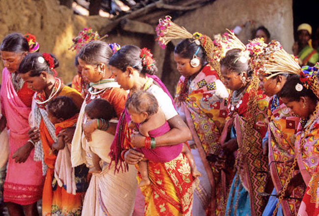 Photo Gallery of Baiga Tribe- Explore Baiga Tribe with Special ...