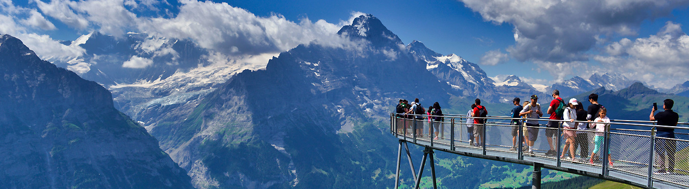 First Cliff Walk in Grindelwald, Switzerland for Thrill Seekers