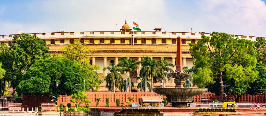 Parliament House | Parliament House in New Delhi - India Sansad Bhawan
